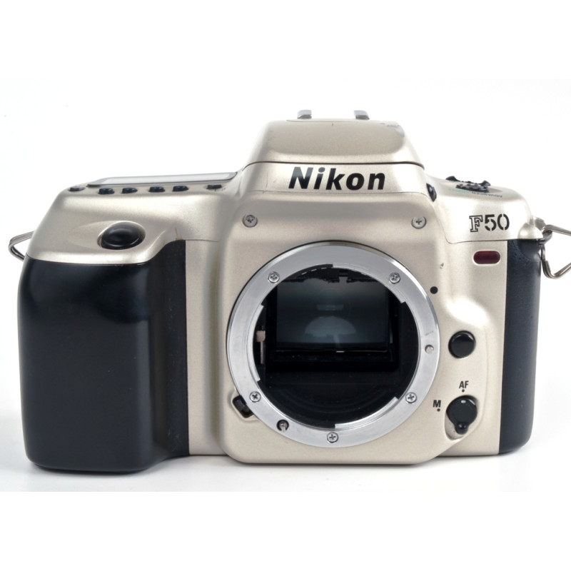 NIKON F50 silver (cuerpo) – Camara réflex analógica de 35mm